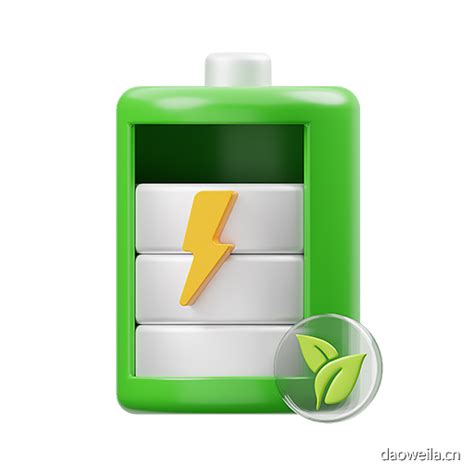 生态电池充电 到位啦ui素材 免费绿色环保能源节水太阳能3d图标模型集 花瓣网