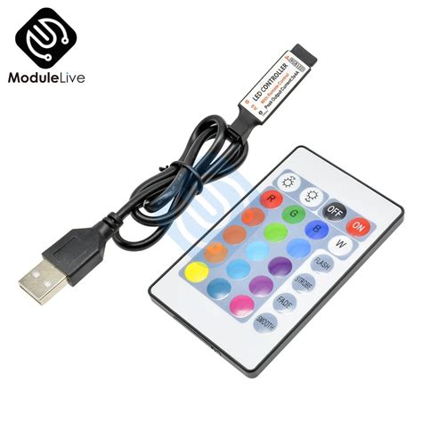 Dc 5v 12v Rgb Controller Usb Ir Rf Remote Wifi Wir Vicedeal
