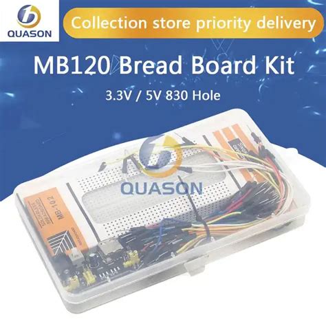 V V Mb Breadboard Power Module Mb Points Solderless