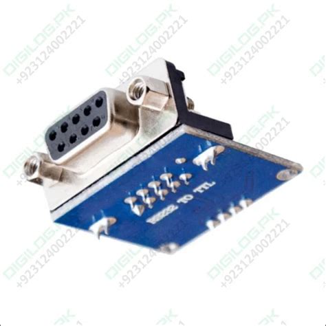 Max232 Rs232 To Ttl Converter Module Db9 Serial Port Connector Digilog Pk