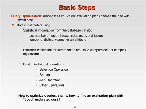 Ppt Query Processing And Optimization Powerpoint Presentation Free Download Id9732185