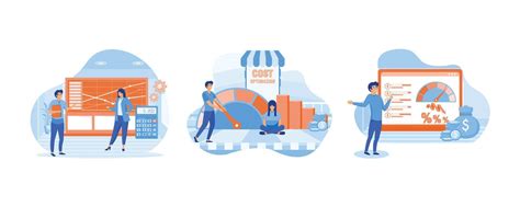 Cost Optimization Concept Cost Optimization Typographic Header Idea Of Financial And Marketing