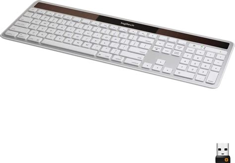 Logitech K750 Wireless Keyboard— Solar Recharging Mac Friendly 2 4ghz Wireless