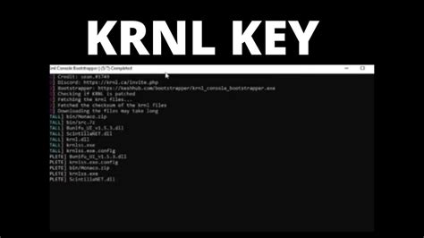 download krnl key mới nhất kèm hướng dẫn kích hoạt