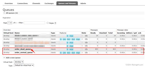 微服务 05 Rabbitmq设置重试次数并设置死信队列rabbitmq 设置重试次数 Csdn博客