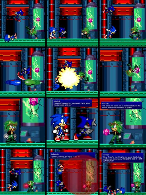 Sonic The Hedgehog Armageddon Pages 4 7 Rsonicthehedgehog