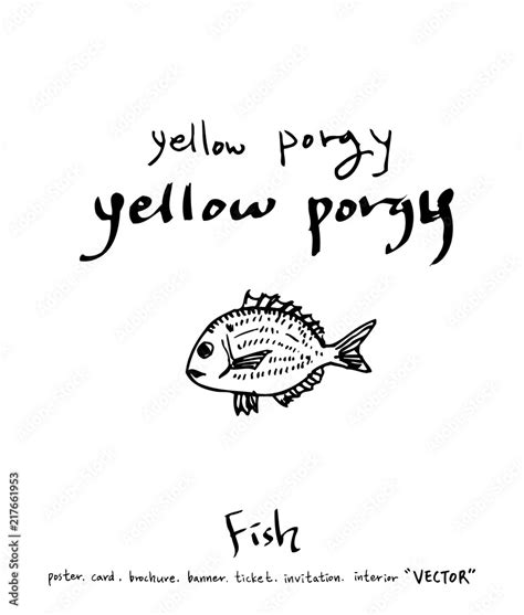 Vetor 해산물 일러스트 손으로 그린 수산물 그림 Do Stock Adobe Stock