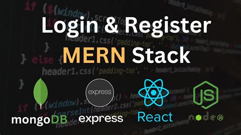Login And Register Mern Stack Mongodb Express React Js Nodejs