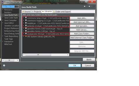 Java Jdbcucanaccess Shows Sqlexception Message Stack Overflow