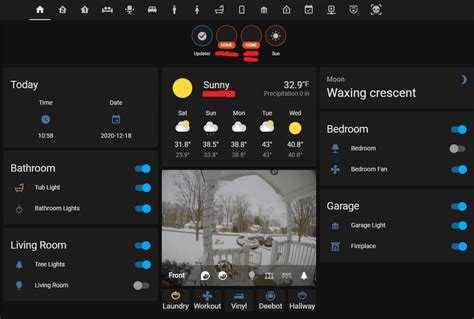 finally content with my control panel for now r homeassistant