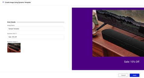 ‎how To Apply Dynamic Image Templates To Non Dpa Ads Sprinklr Help Center
