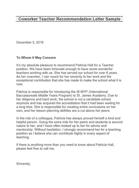 Character Reference Letter For Coworker Examples Design Talk
