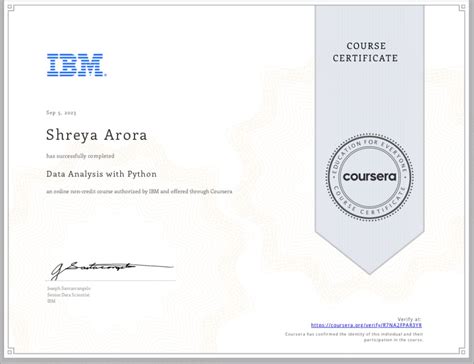 shreya arora on linkedin dataanalysis python ibm coursera continuouslearning…