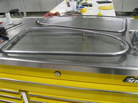 The Bug Babes Installing Pop Out Windows In The Bug