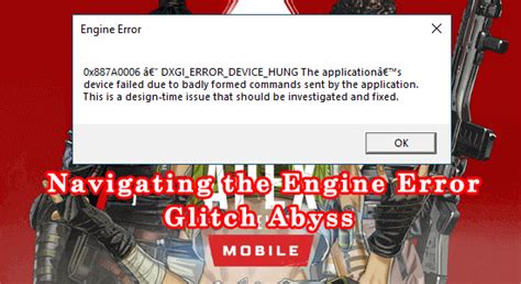 Apex Legends Engine Error Navigating The Gaming Glitch Abyss