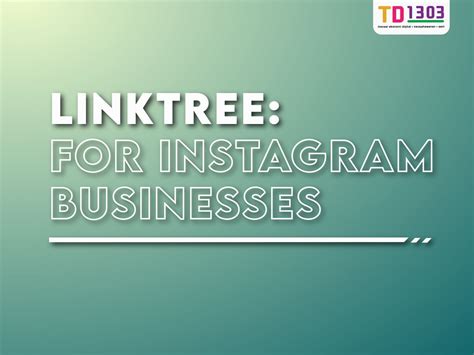 Linktree For Instagram Businesses TD
