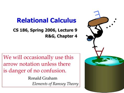 Relational Calculus