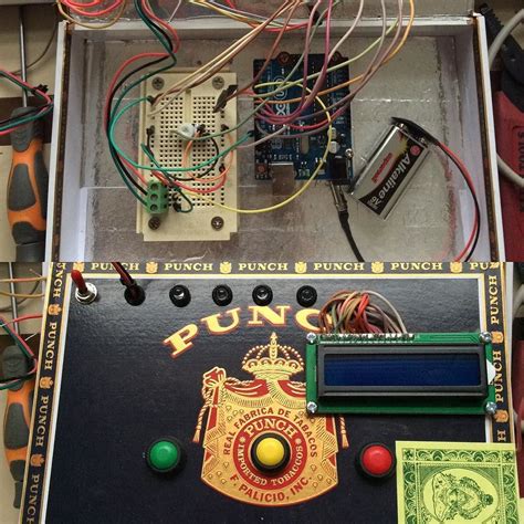 Guts And Glory Of My Arduino Cigarbox Proto Board Working On A