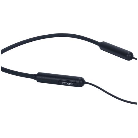Buy Croma Neckband Type C Fast Charging Dual Connection H Playback Black Online Croma