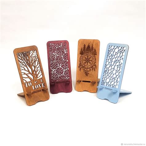 Подставки Подставка для телефона резная купить в интернет магазине Ярмарка Мастеров по цене 450