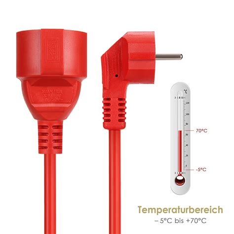 Power Strip Extension Cord 5 10 20m Cable Eu Plug Vicedeal