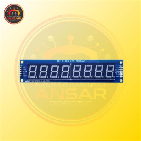 8 Digit 7 Segment Display Module Max7219 Ma Robotic