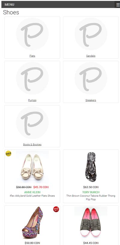 Hikashop Hide Sub Categories That Are Displaying Above Products On Mobile Hikashop