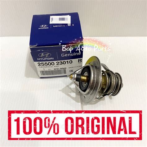 HYUNDAI MATRIX 1.6 1.8, ELANTRA, CITRA THERMOSTAT ORIGINAL (25500-23010 ...