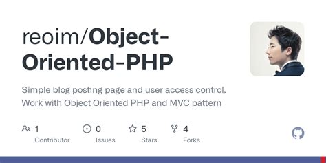 Github Reoimobject Oriented Php Simple Blog Posting Page And User