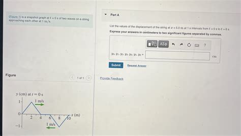 [solved] figure 1 is a snapshot graph at t 0s of two wave