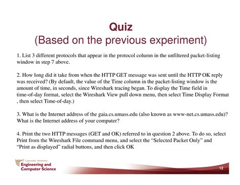 Introduction To Wireshark For Packet Tracker Pdf Computer