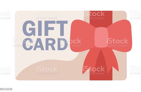 기프트 카드 아이콘입니다 선물 기호가있는 쇼핑 인증서 바우처 Prise 할인 현재 개념 벡터 플랫 일러스트 레이 션 상품권에 대한 스톡 벡터 아트 및 기타 이미지 Istock