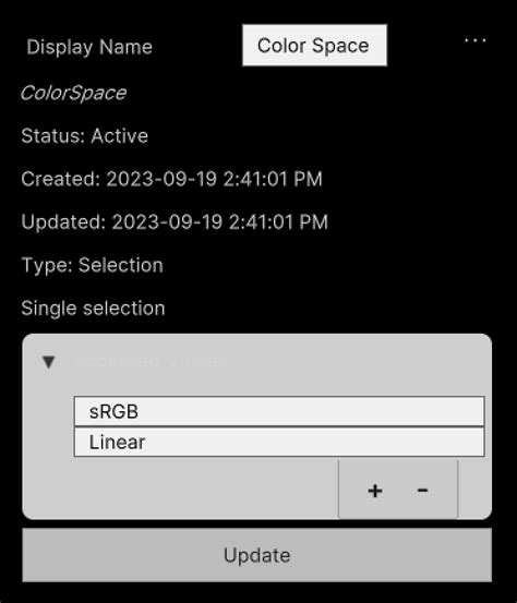 Sample Manage Metadata Field Definitions Unity Cloud Assets 100