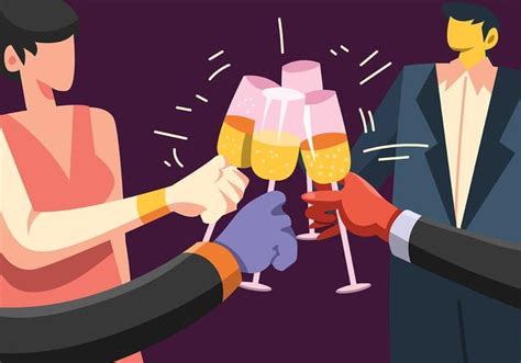 샴페인 토스트 Svg Ai Uidownload