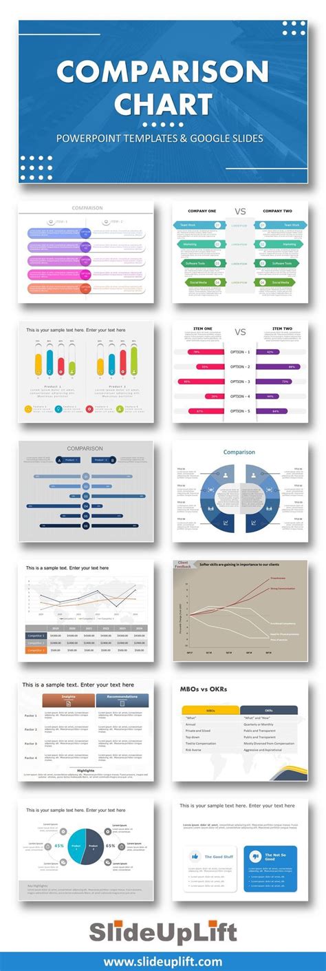 Comparison Chart Templates SlideUpLift