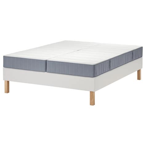 Кровать - LYNGÖR / LYNGОR IKEA/ ЛЮНГЕРЬ ИКЕА, 180х200 см, белый за ...