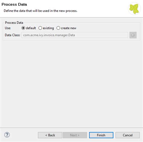 New Project Wizard Axon Ivy Platform Documentation