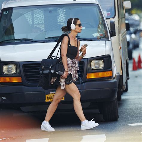 KATIE HOLMES In Shorts Out And About In New York 07 21 2015 HawtCelebs