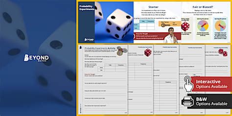 Probability Experiments Lesson Pack