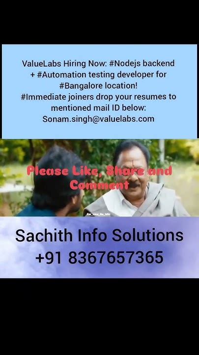 Hiring Nodejs Backend Automation Testing Developer Automationtesting Nodejs Backend Youtube