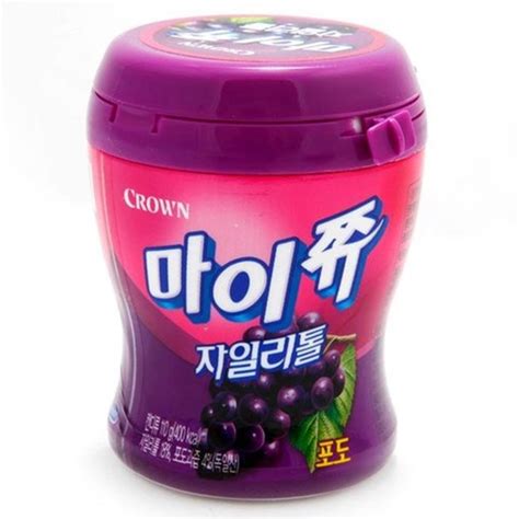 크라운제과 마이쮸 자일리톨 포도 110g[5개] 에누리 가격비교
