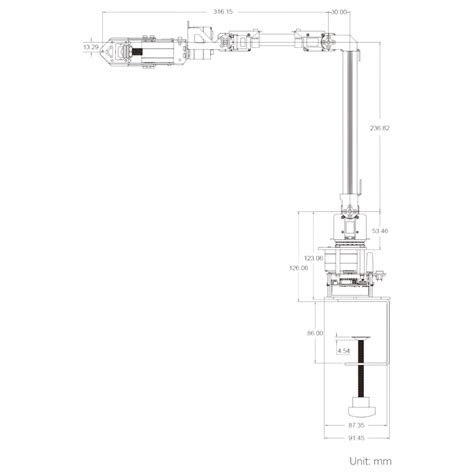 Esp32 51 Dof Robot Arm Kit Roarm M3 Pro With High Torque Serial Bus