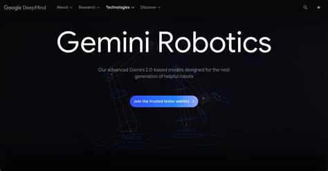 Gemini Robotics Ia Para La Próxima Generación De Robots
