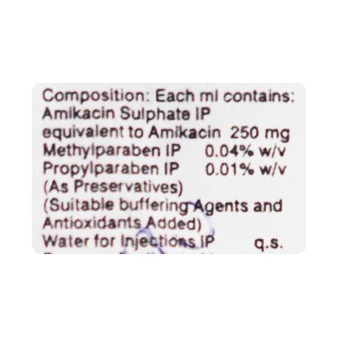Mikacin 500mg Injection 2ml Price Uses Side Effects Netmeds
