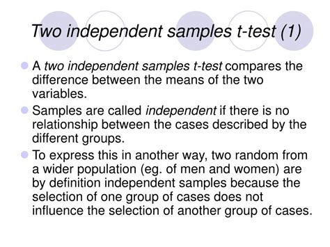 Ppt T Tests And Nonparametric Tests Powerpoint Presentation Free Download Id3681450