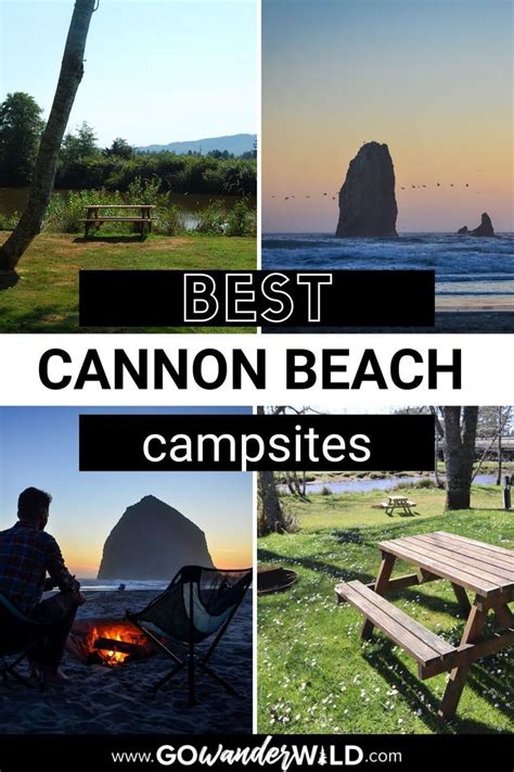 Cannon Beach Camping Where To Stay In Your Campervan Or Tent Cannon