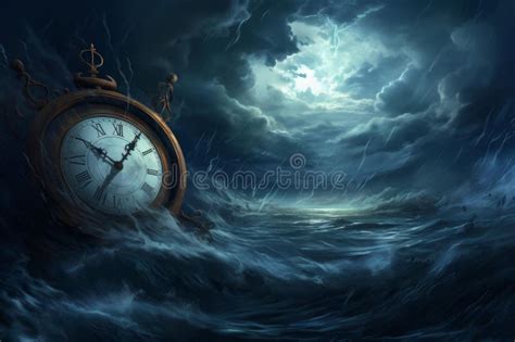 Continuous Time Concept Clock Deadline Generate Ai Stock Image Image Of Christmas Generated