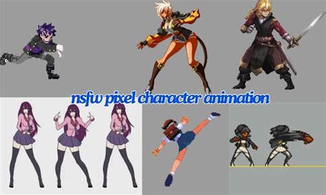 Create Pixel Art Character Nsfw Pixel Art Animation Rpg Maker Sprite Sheet By Timal Pixel