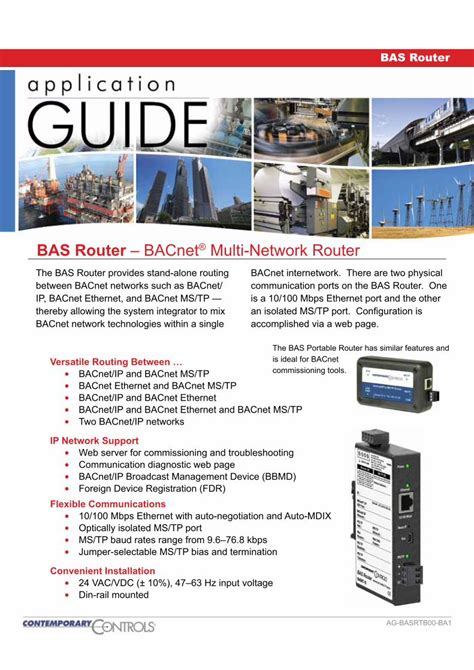 pdf bas router bacnet multi network router dokumen tips