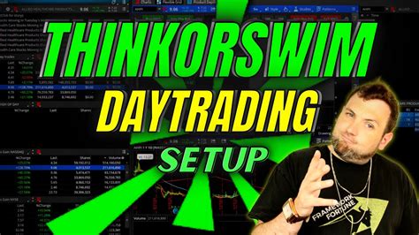 Easiest Thinkorswim Platform Setup For Day Trading Step By Step Beginners Setup Guide Youtube